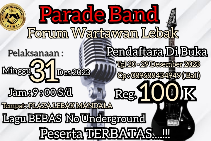 Yuki Pas Band Akan Hadir di Acara Gebyar Tahun Baru Bersama Forwal ...